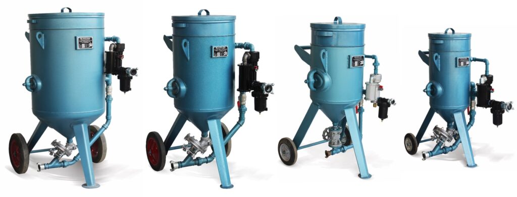 ABRASIVE BLASTING MACHINES - DRY
